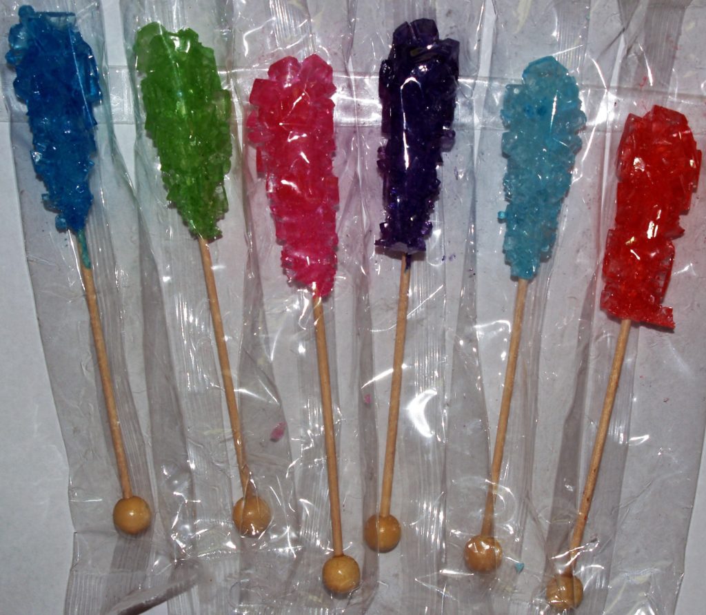 Assorted Rock Candy Sticks – Lone Star
